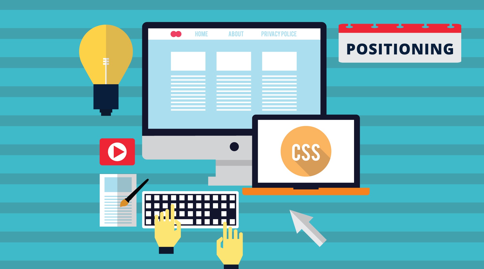 How to use positioning in CSS 3 - ADMEC Multimedia Institute