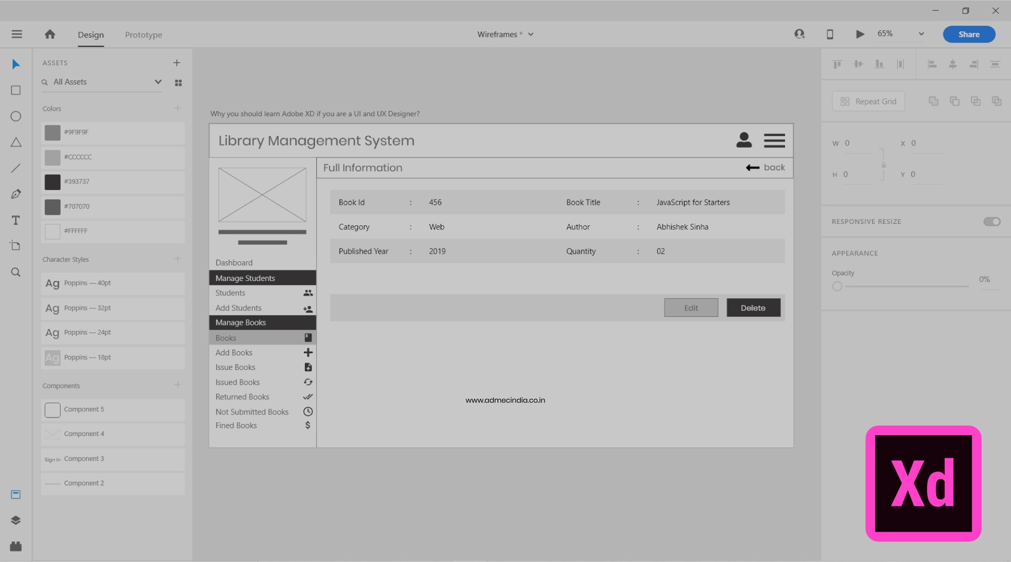 Reasons to Learn Adobe XD for UI and UX Designers - ADMEC Multimedia Institute