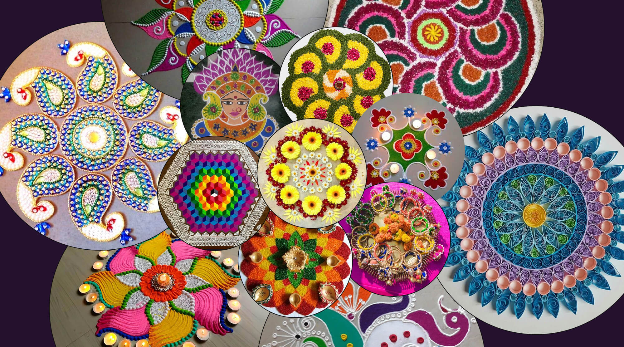 Rangoli Designs For Competition With Concepts