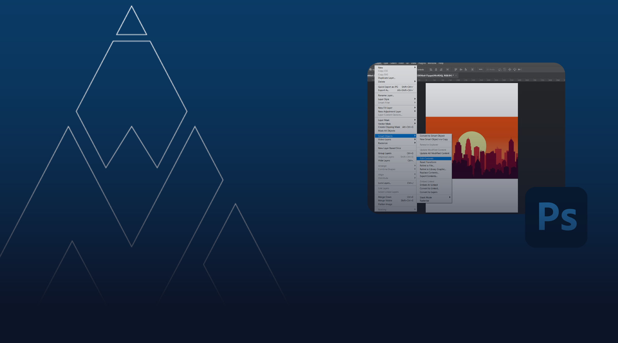 What is Smart Object in Photoshop | How to Use Smart Objects - ADMEC ...