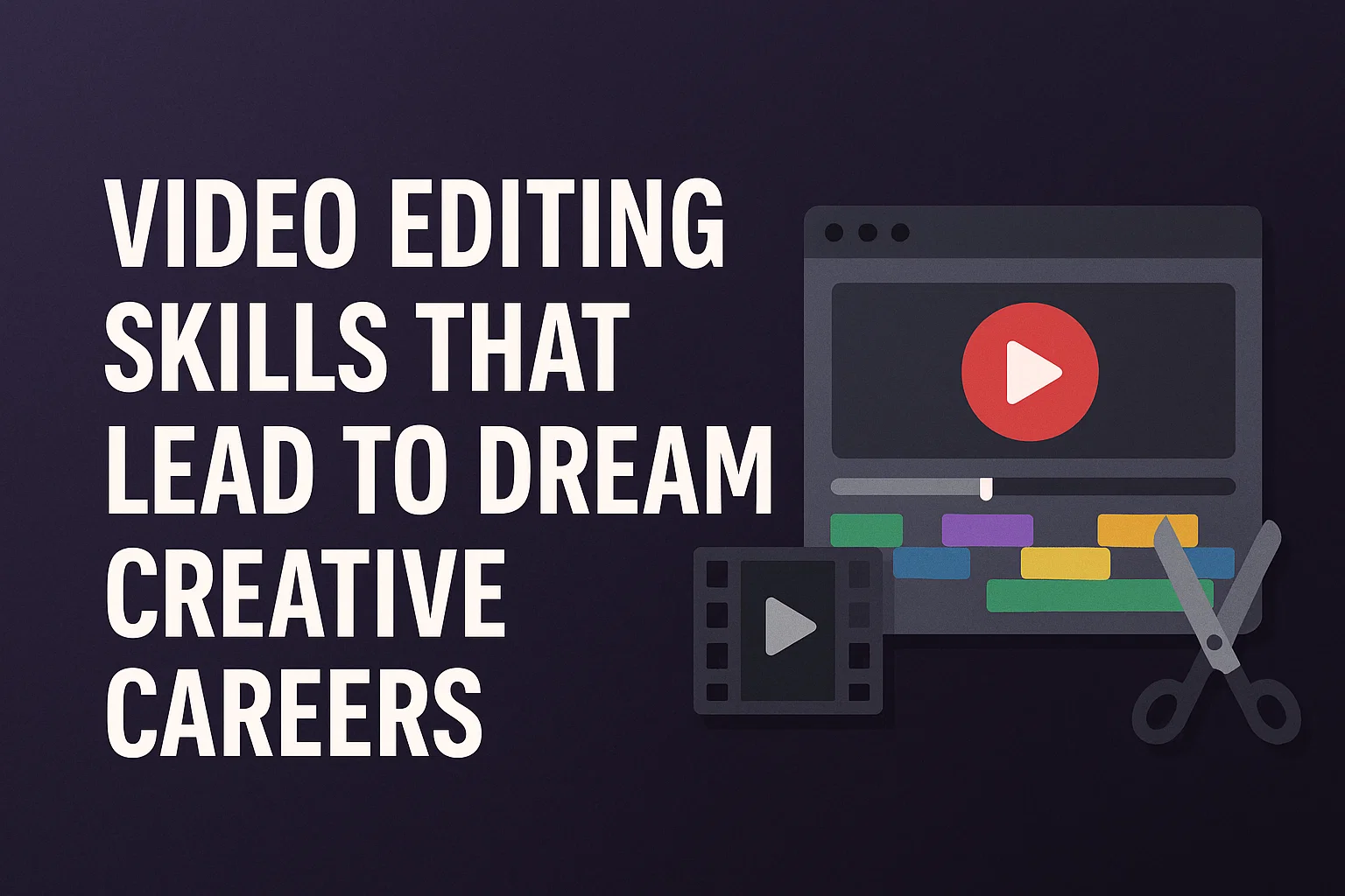 Video Editing Skills That Lead to Dream Creative Careers - ADMEC ...