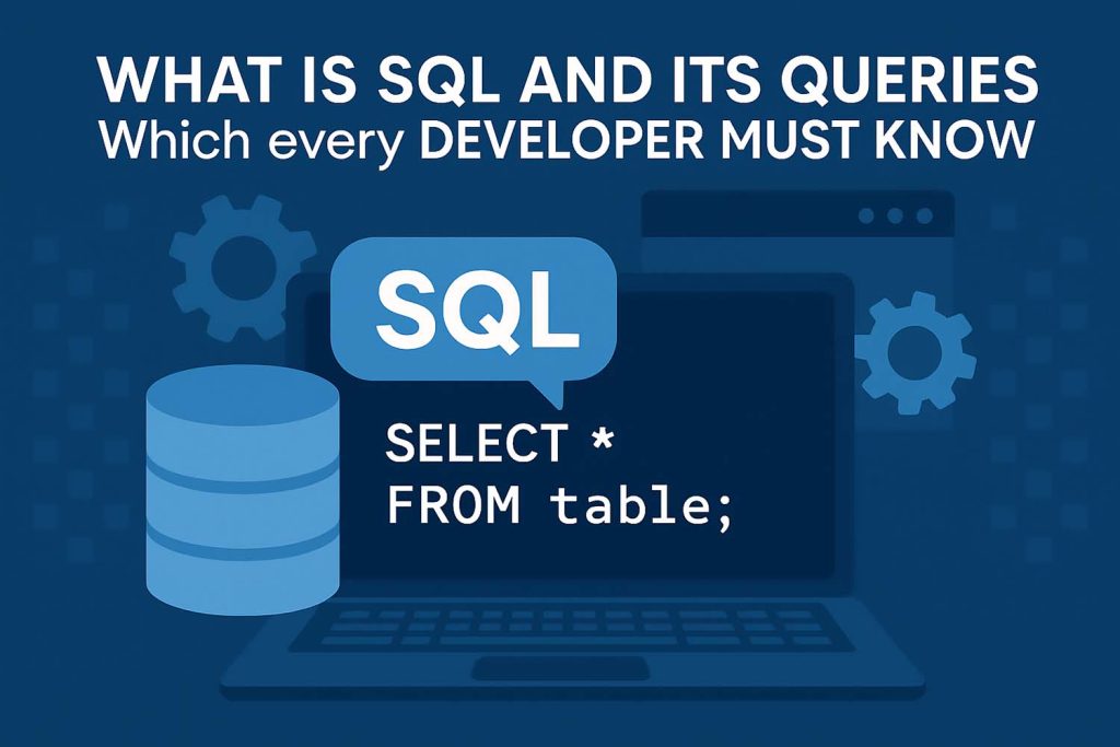 What is SQL and Its Queries Which Every Developer Must Know - ADMEC Multimedia Institute